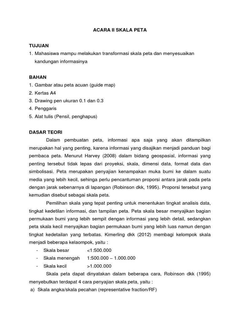 Modul Acara 2 | PDF