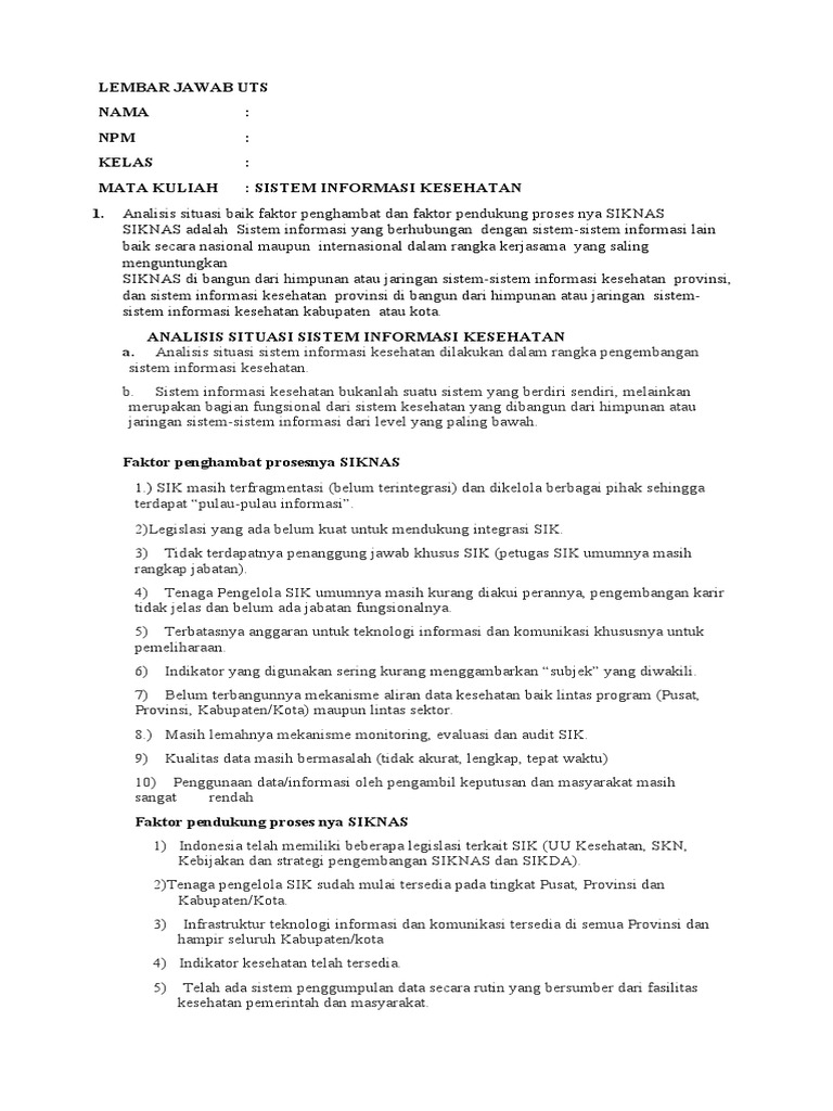 Uts Sik | PDF | Komputer