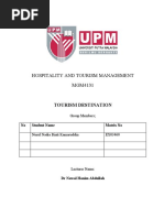 Tourism Development Plan | PDF | Tourism | Economies