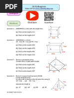 3D Pythagoras Questions and Solutions | PDF | Linear Programming ...