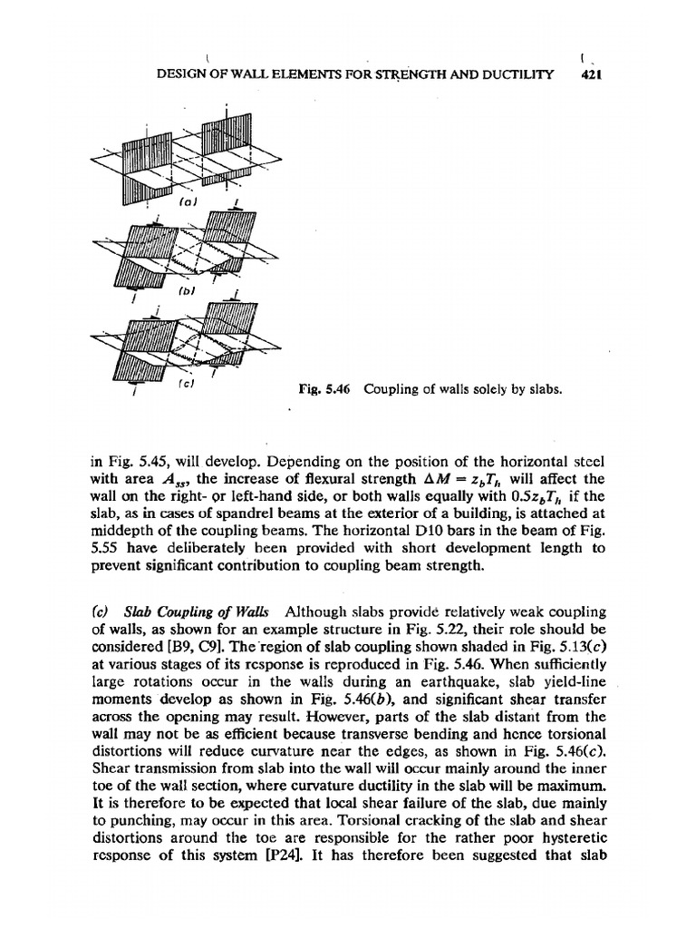 Paulay - Slab Coupling | PDF