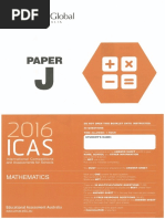 Icas Past Papers Answers | PDF