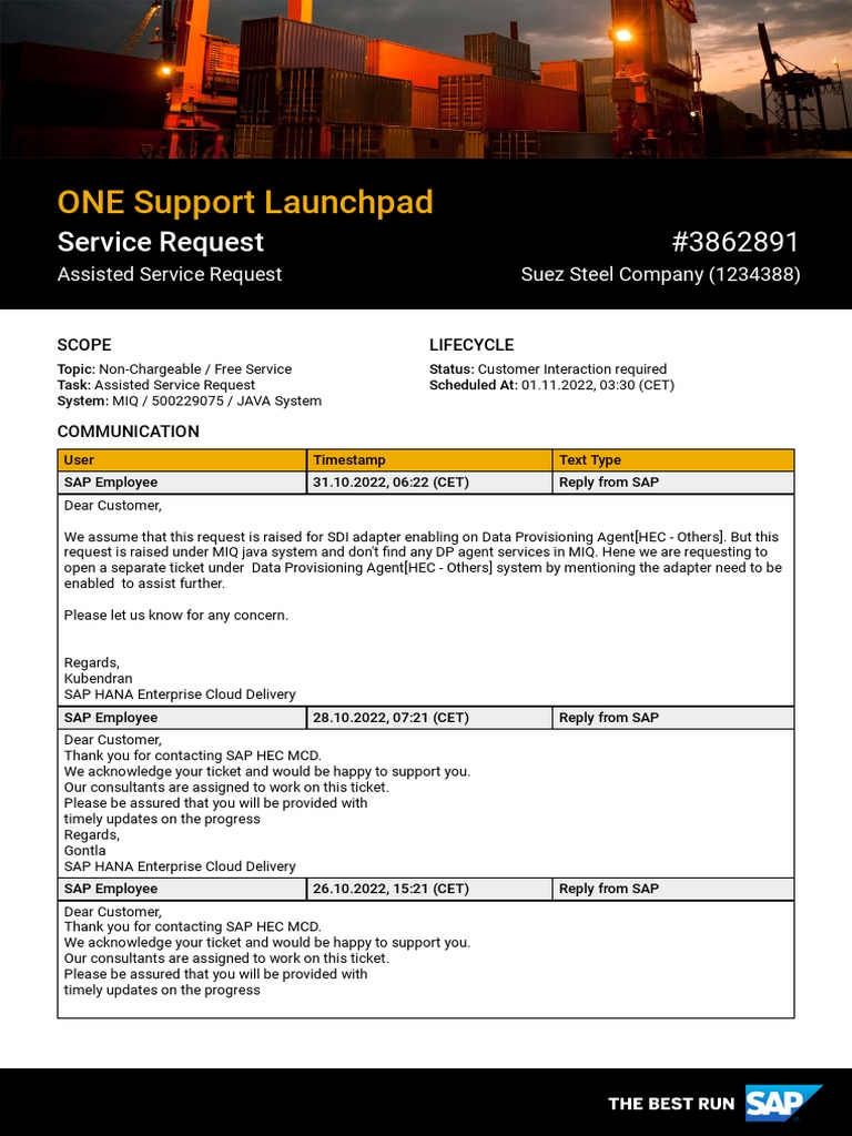 Service Request - Id 000000003862891 | PDF | Computer Engineering ...