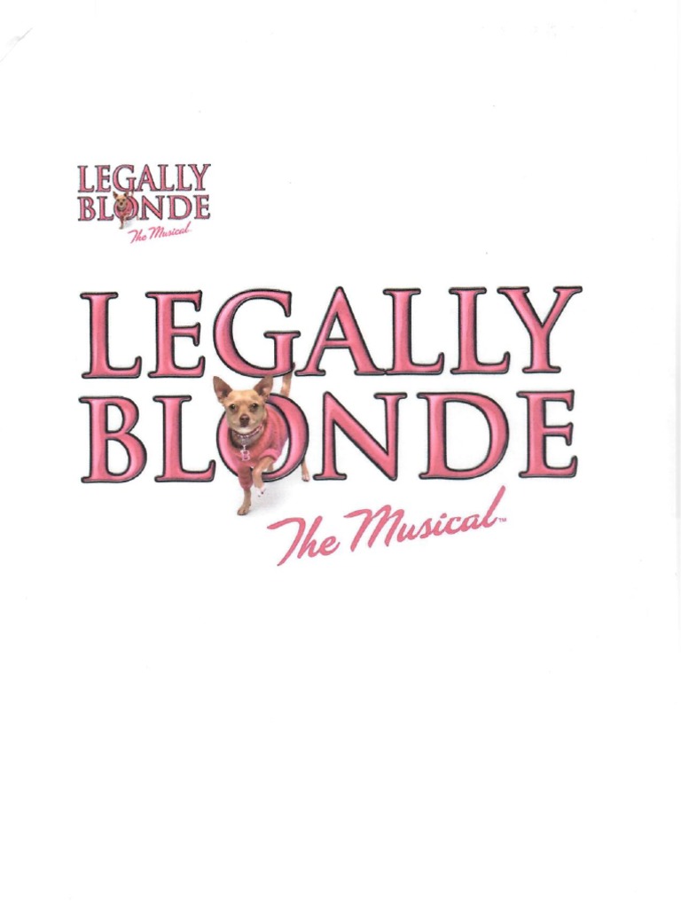 Legally Blonde Script Act I | PDF