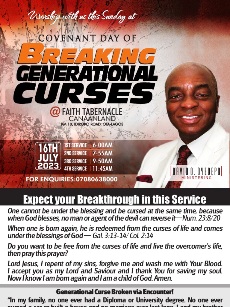 Breaking Gen Curses | PDF