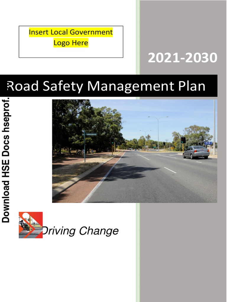 Road Safety Management Plan | Download Free PDF | Road Traffic Safety ...