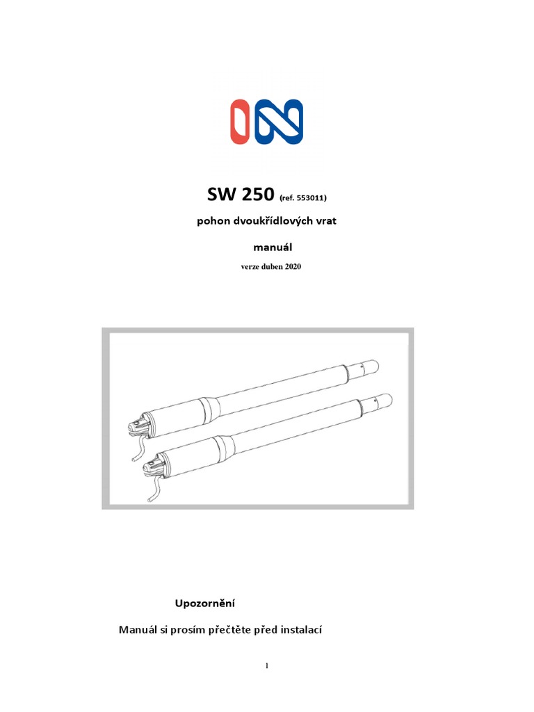 SW250 CZ Manual 4-2020 | PDF