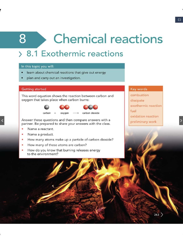 Endothermic & Exothermic Changes | PDF