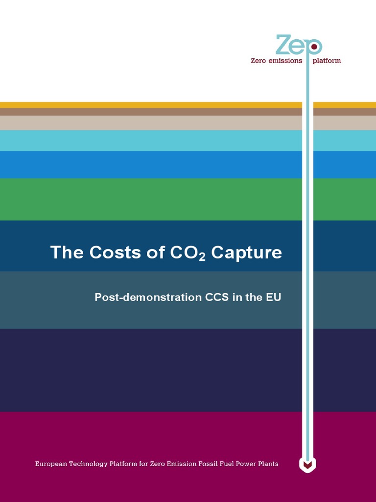 Costs Co2 Capture Post Demonstration Ccs Eu | PDF | Fossil Fuel Power ...