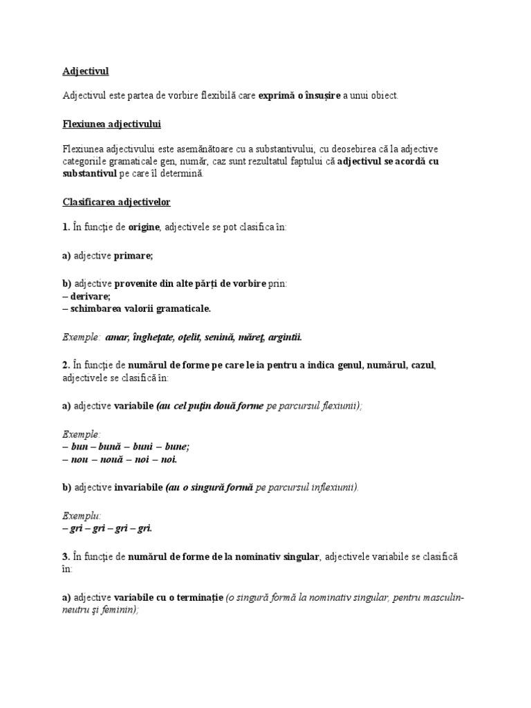 Adjectiv | PDF