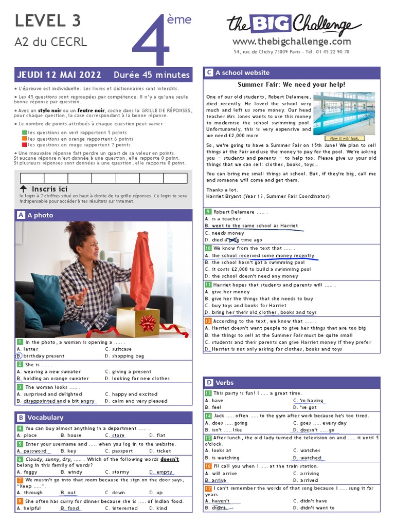 FR Level3 2022 | PDF