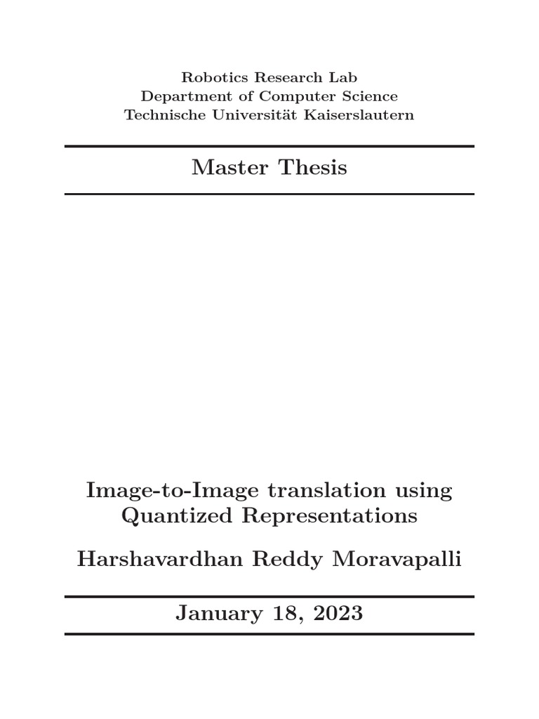 Harsha Thesis | PDF | Machine Learning | Deep Learning