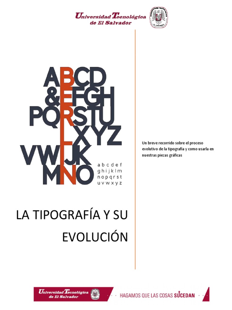 Tipografía y Su Evolución | PDF