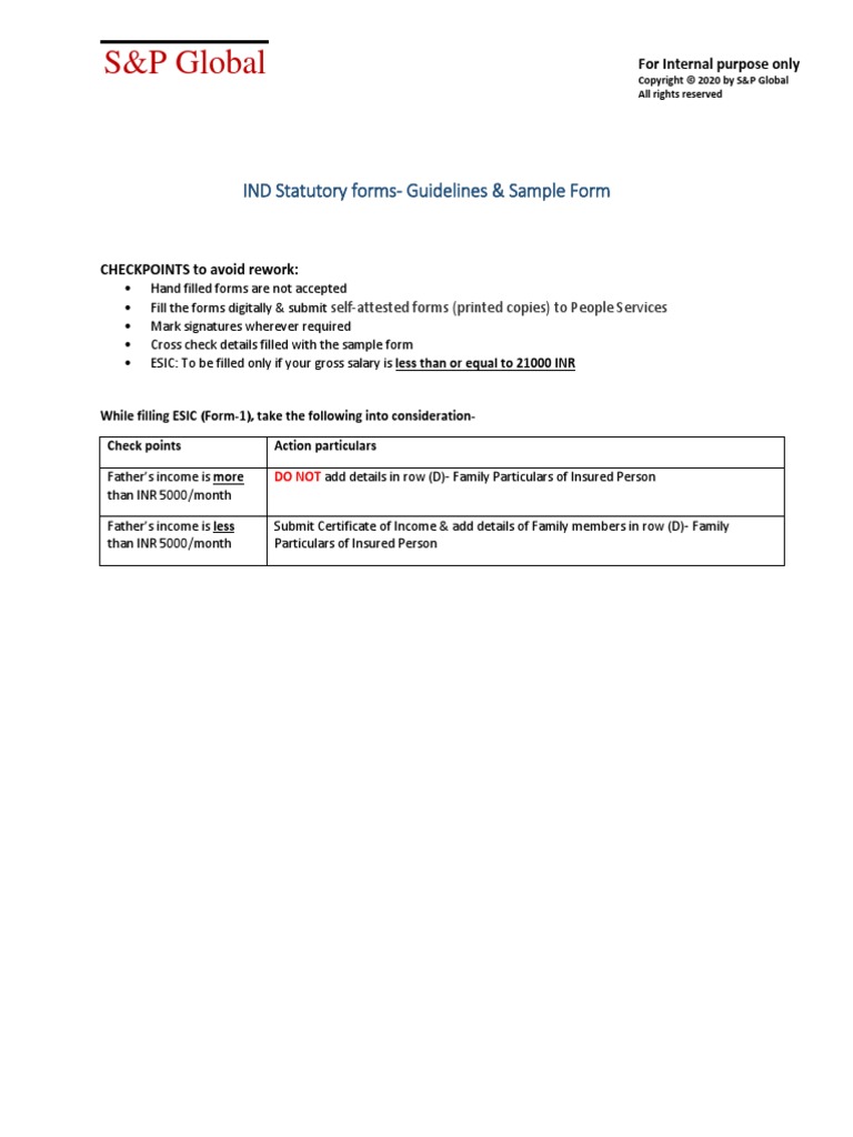 India Statutory Forms - Sample | PDF | Social Institutions | Business