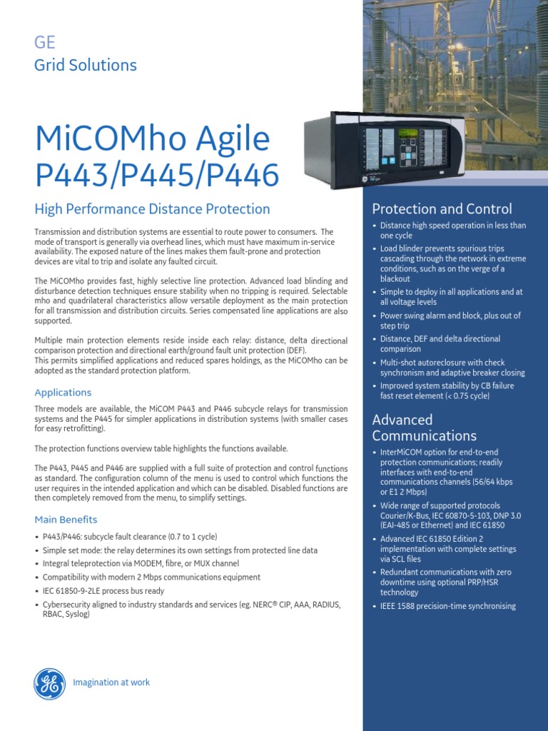 P443 - 5 - 6 Brochure EN 2019 - 11 Grid GA 0660 | PDF | Electric Power ...