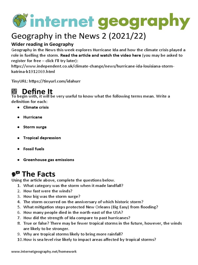 Geography in The News 2021 2022 2 | PDF