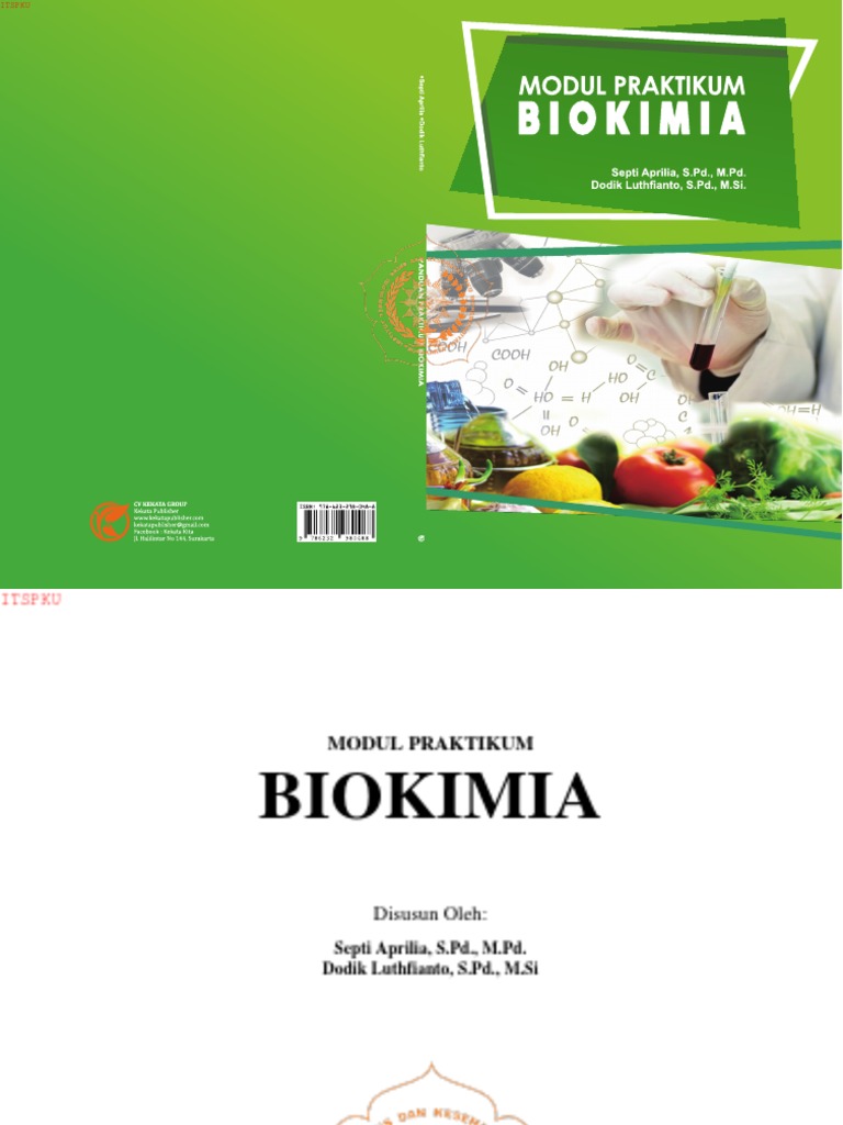 Modul Praktikum Biokimia - 2021 | PDF | Bisnis