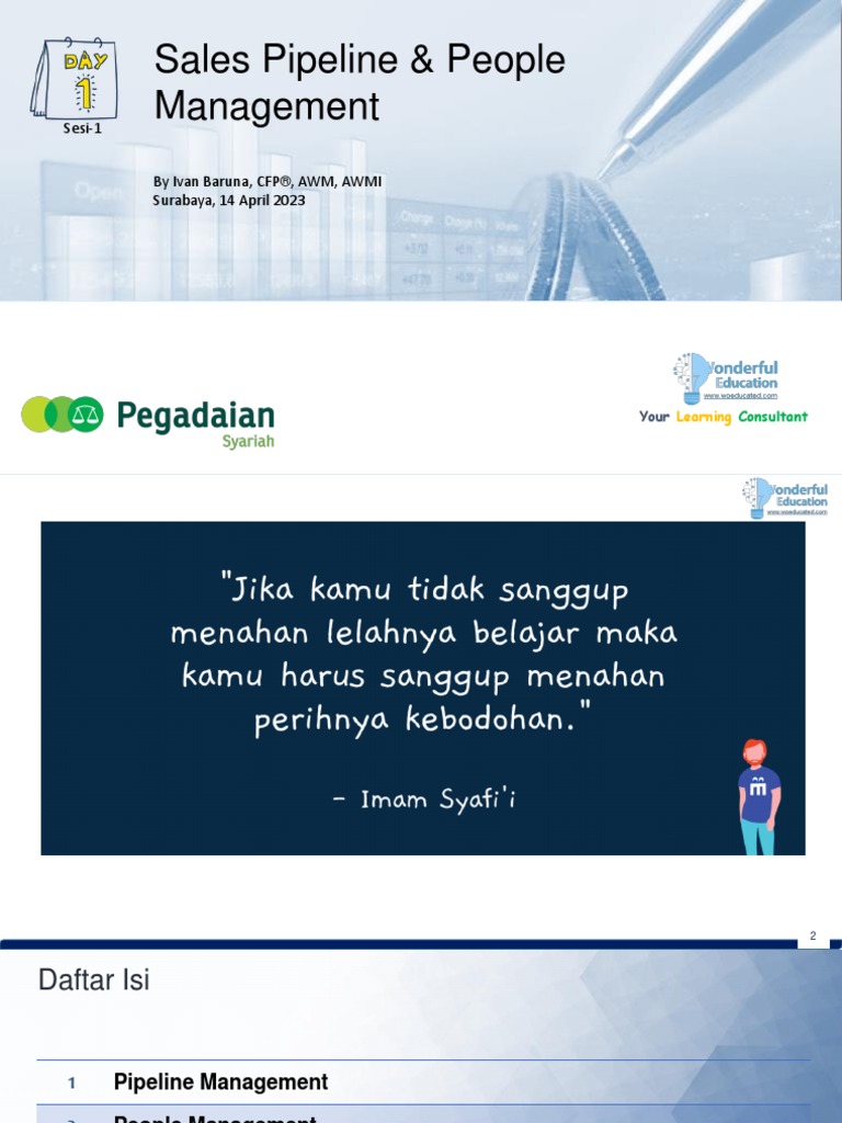 Pipeline & People Management | PDF