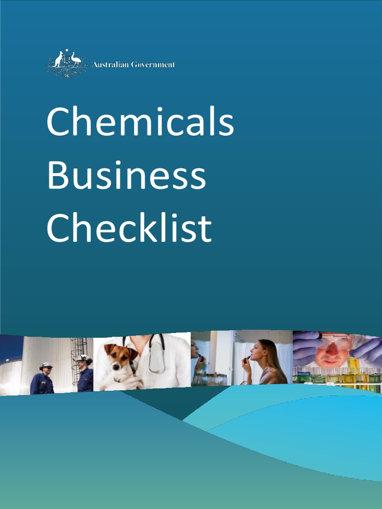 Chemicals Business Checklist PDF | PDF
