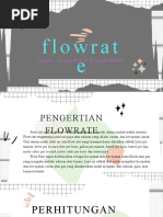Rumus Flow Rate Dan Contoh Perhitungannya | PDF
