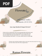 Rumus Flow Rate Dan Contoh Perhitungannya | PDF