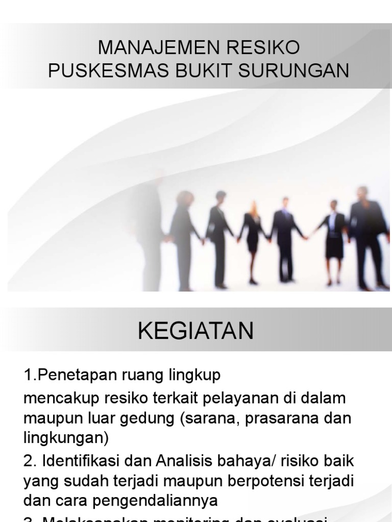 Manajemen Resiko Utk RTM | PDF