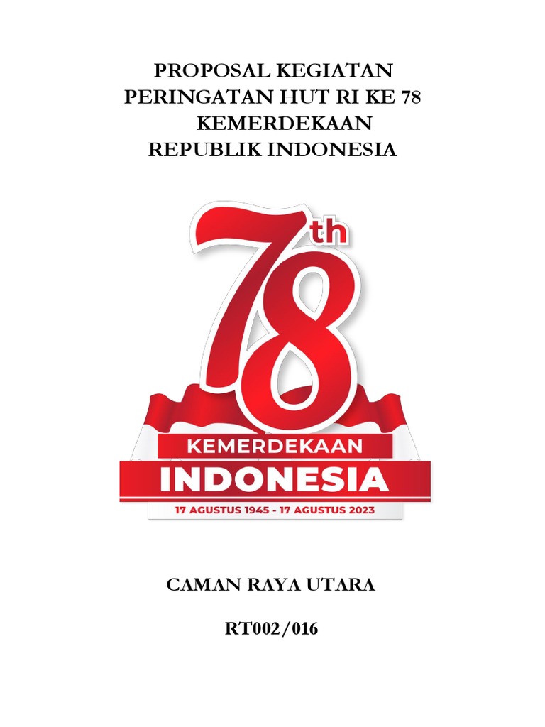 Proposal Hut RI RT 02 | PDF