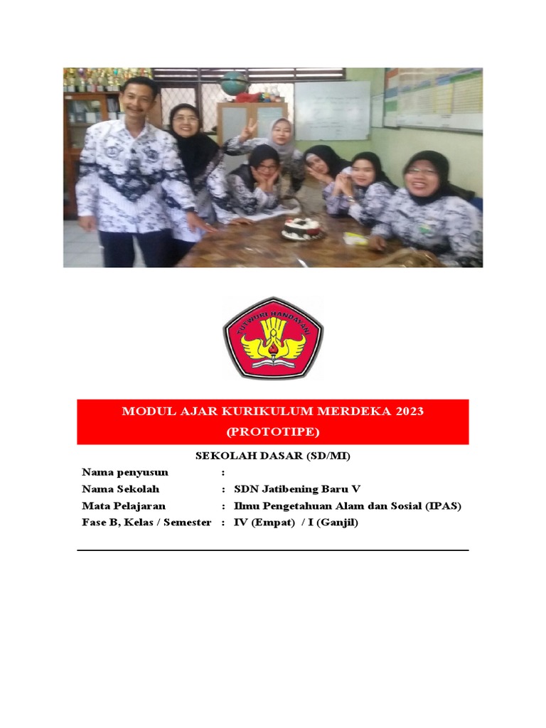 6, RPP IKM IPAS Kls 4 - W.S | PDF