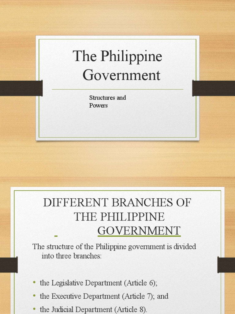 PPG Chapter 6 Structures and Powers of Phil - Government | Download ...