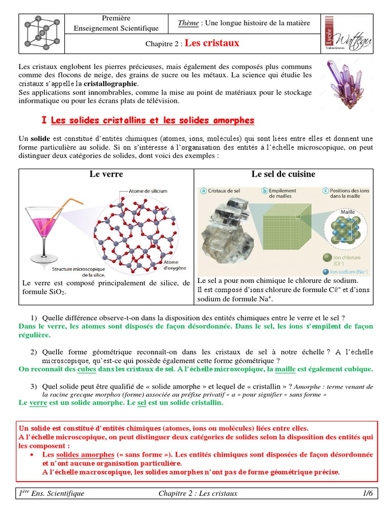 1es Chap 2 Cours Poly Complete | PDF