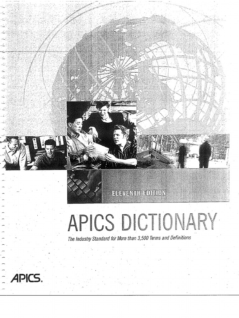 APICS DICTIONARY | PDF
