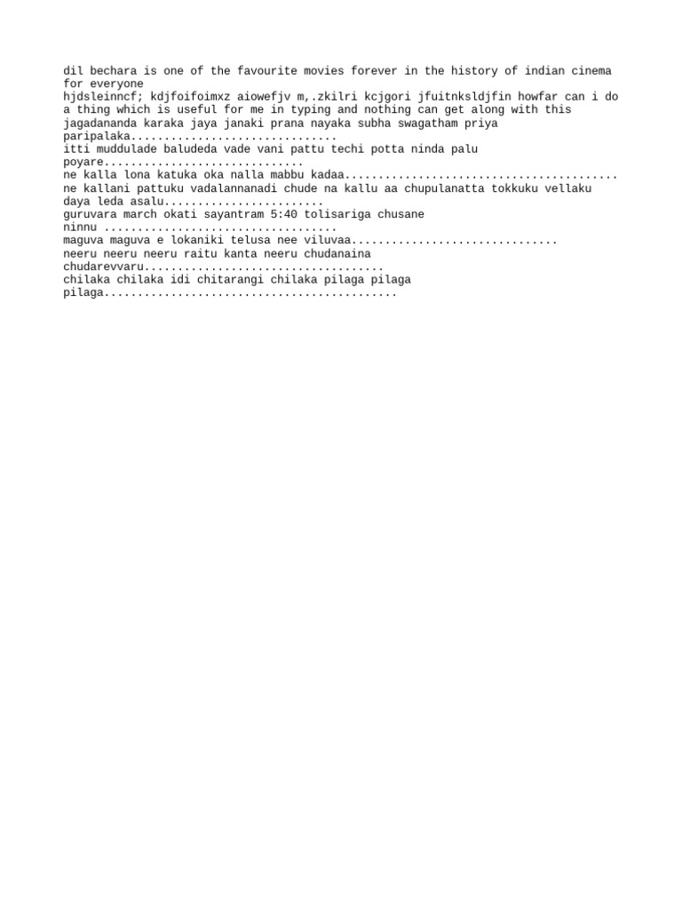Telugu Patalu | PDF