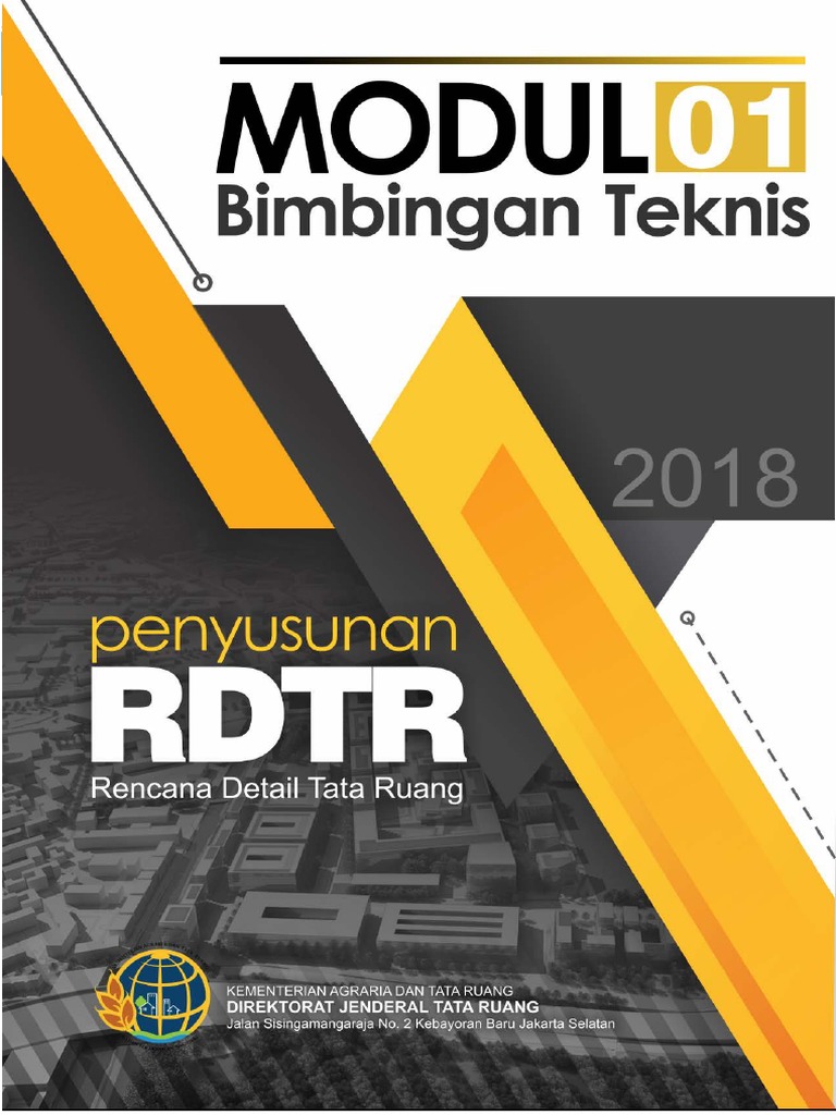 MODUL BIMTEK RDTR Revisi. | PDF