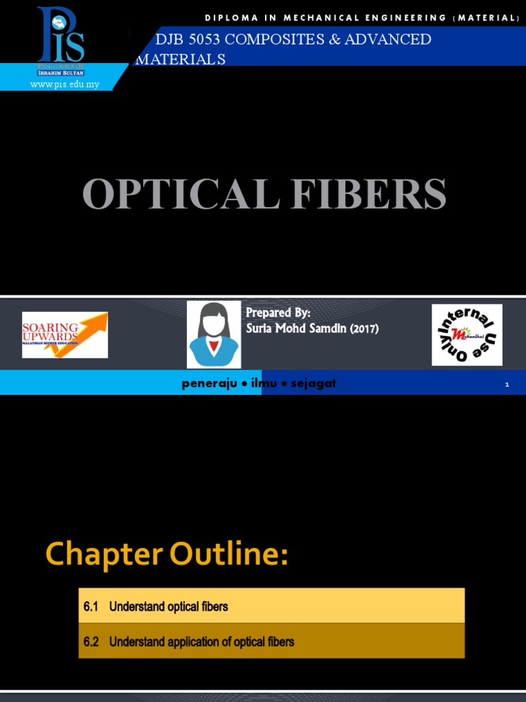 Chapter 6 (Fiber Optics) | PDF | Optical Fiber | Optics