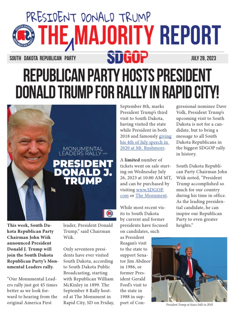2023 Majority Report July 28-2 | PDF | Republican National Committee ...