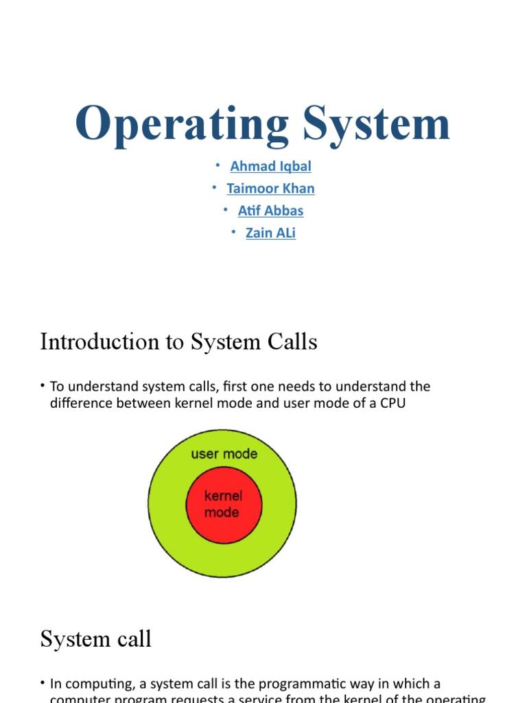 Operating System | PDF Operating System | PDF