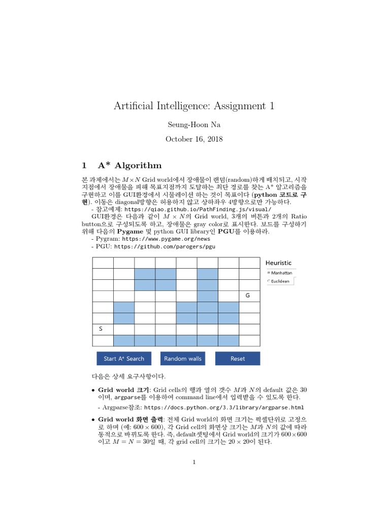 AI Assignment 1 | PDF
