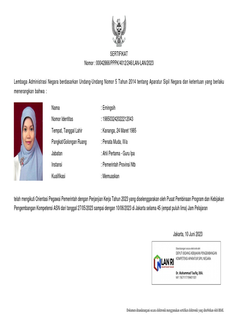 SERTIFIKAT MOOCH SDH TTD LAN | PDF