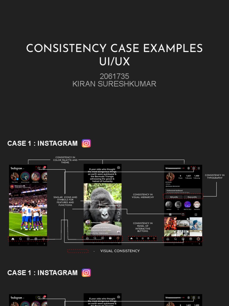 Consistency Case Examples Ui Ux Pdf Icon Computing Smartphone