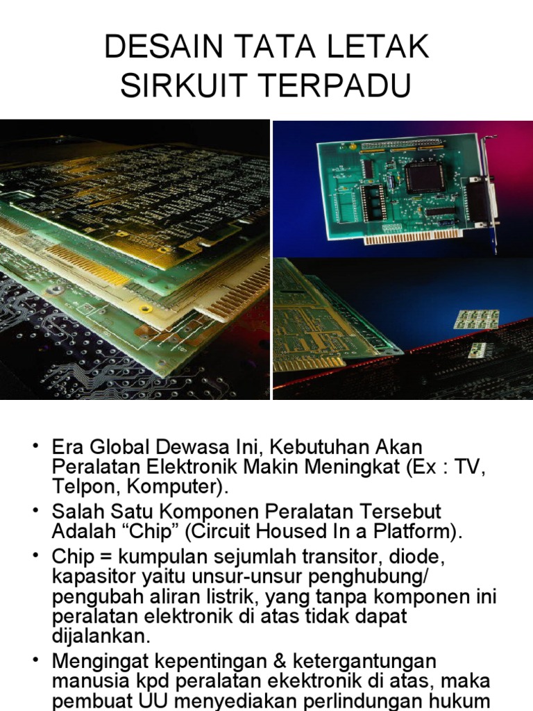 Desain Tata Letak Sirkuit Terpadu | PDF