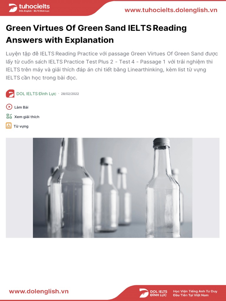 Green Sand Recycling for Clean Water | PDF | Glasses | Water