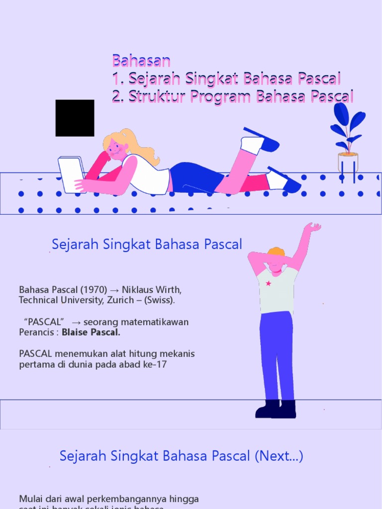 Sejarah dan Struktur Bahasa Pascal | PDF
