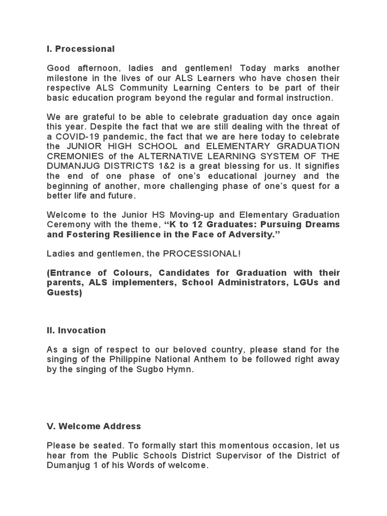 Als Grad Script 2022 | PDF | Social Science