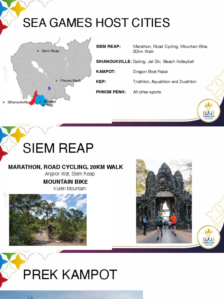 Sea Games Host Cities | PDF | Phnom Penh | Sports