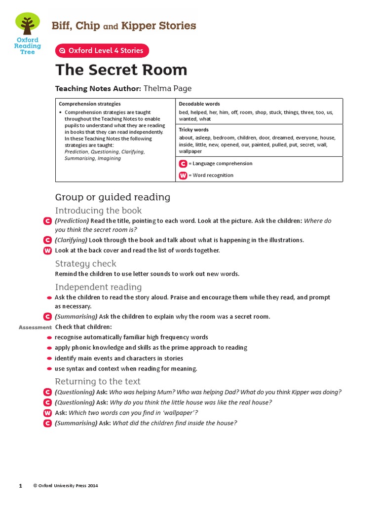 Ort BCK Secretroom Tns | PDF | Reading Comprehension | Communication
