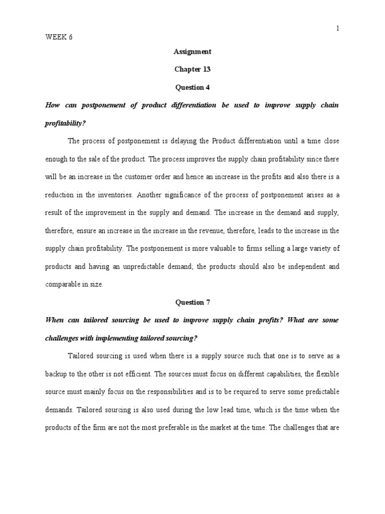 Assignment (C13&14) | PDF | Inventory | Profit (Economics)