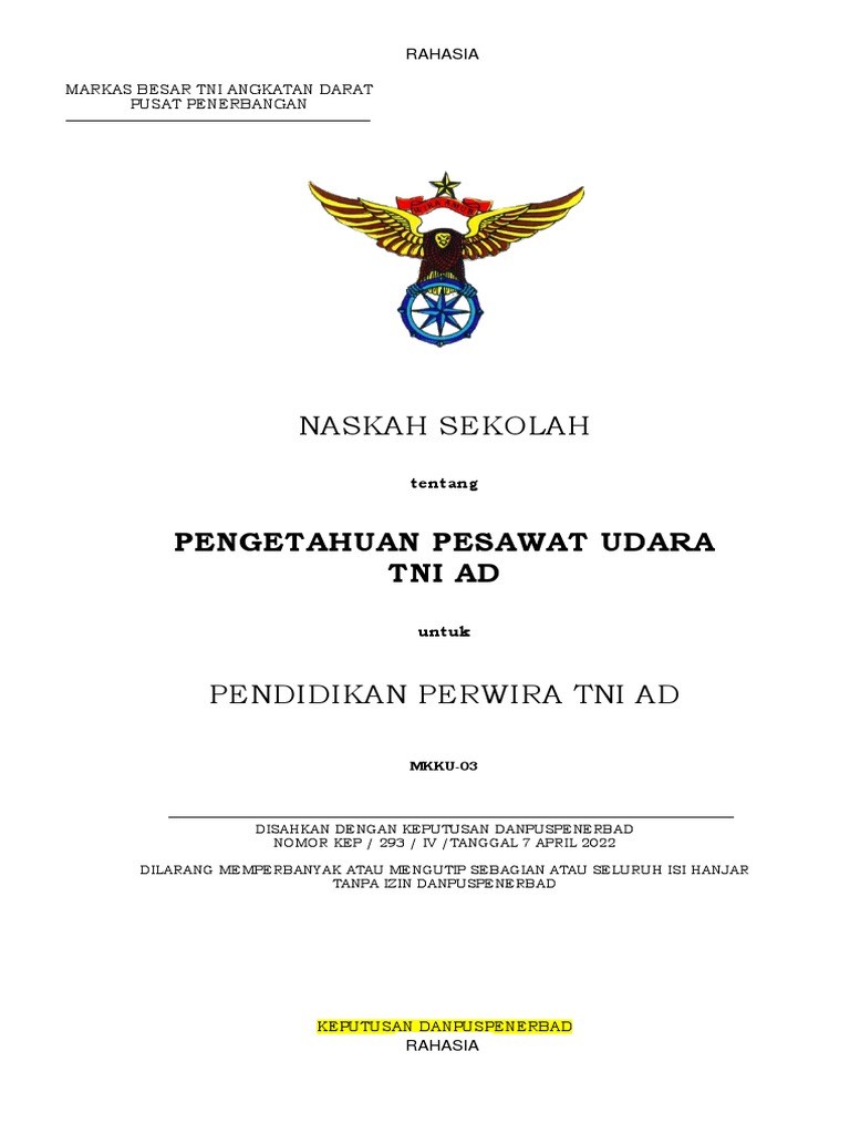 MK Peng Pesawat Udara Tni Ad TK II | PDF