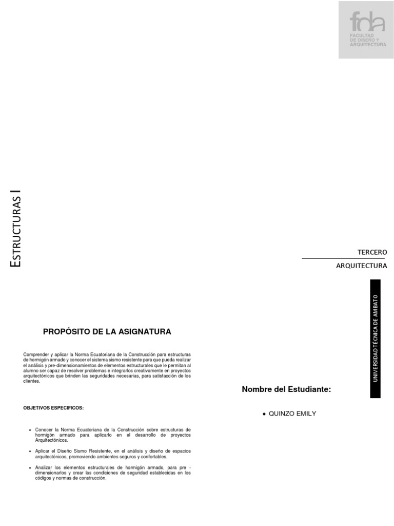 Ape Final Estructuras | PDF