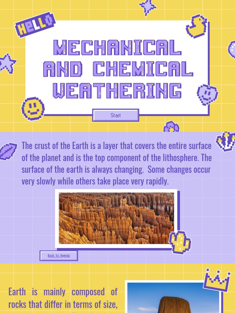 SCIENCE 5 Q4 - Mechanical and Chemical Weathering | Grade 5 | | PDF