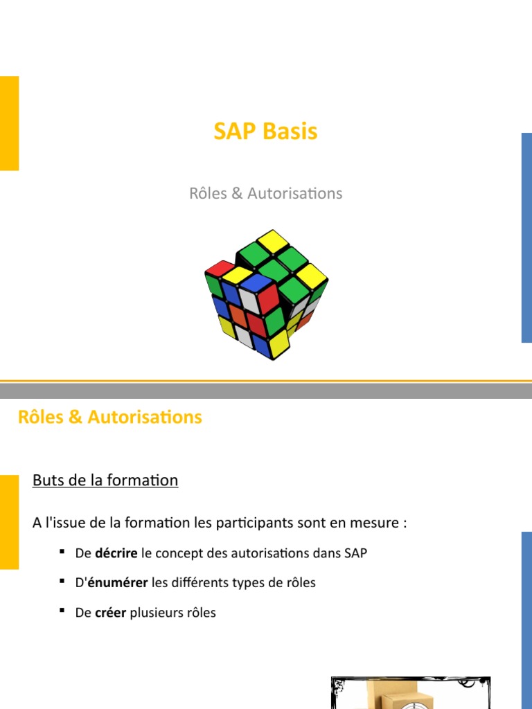 Introduction_07_Roles_Autorisations_V4 | PDF | Informatique | Informatique